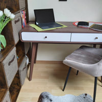 Hykkon Justine Writing Desk Reviews Wayfair